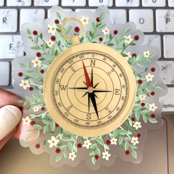Compass Decal - Etsy
