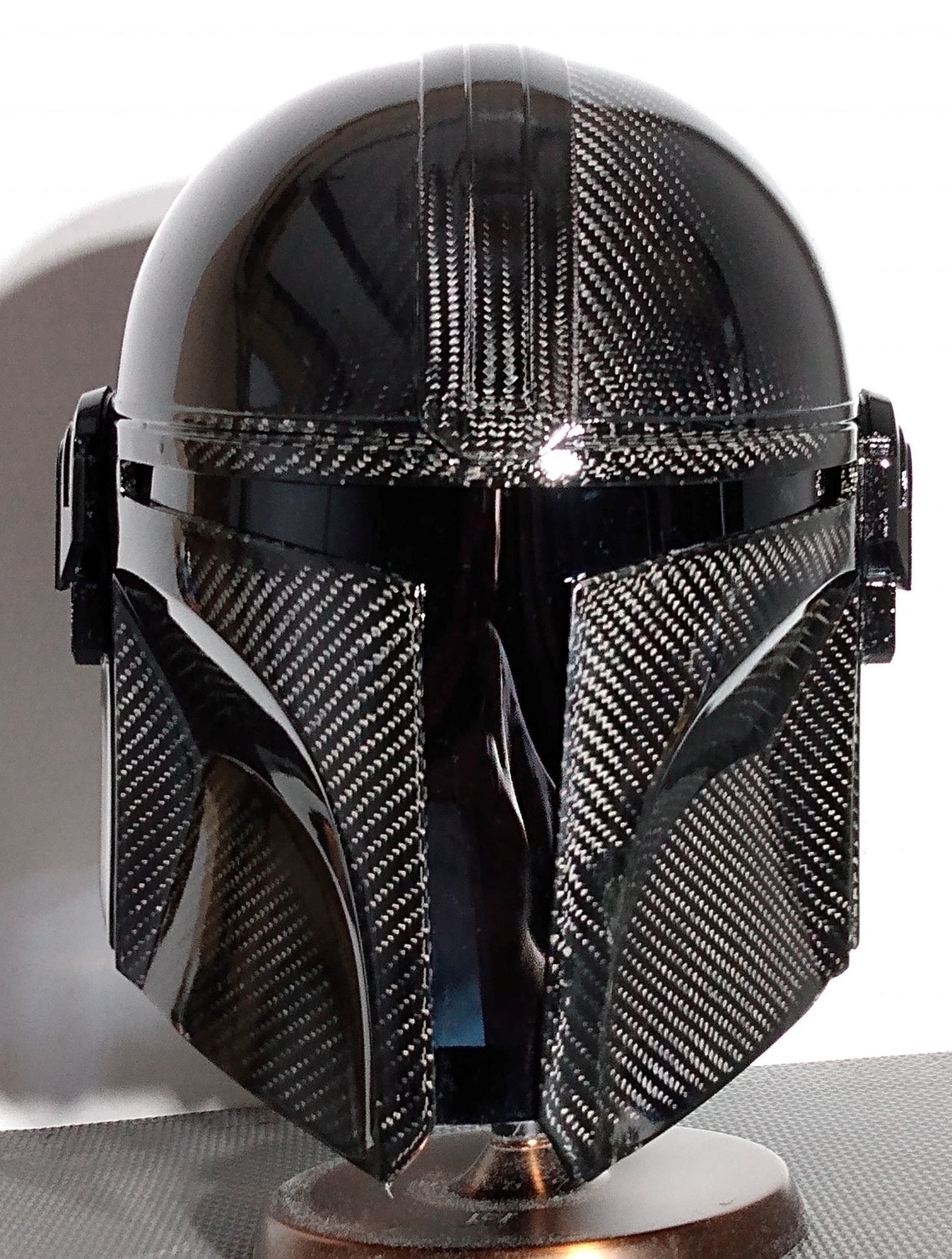 Carbon composite Mando helmet | Etsy