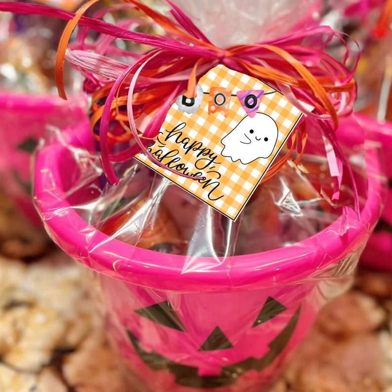 Adorable Ghost Boo Bag Tags Printable You've Been Booed - Etsy