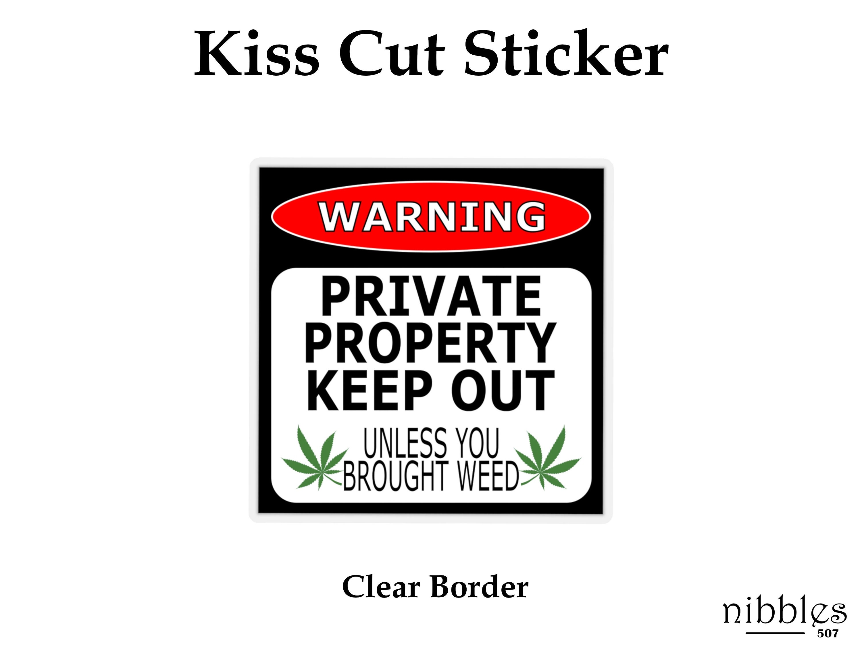 Keep Out Stickers Magnets Decal Fridge Magnet Laptop | Etsy