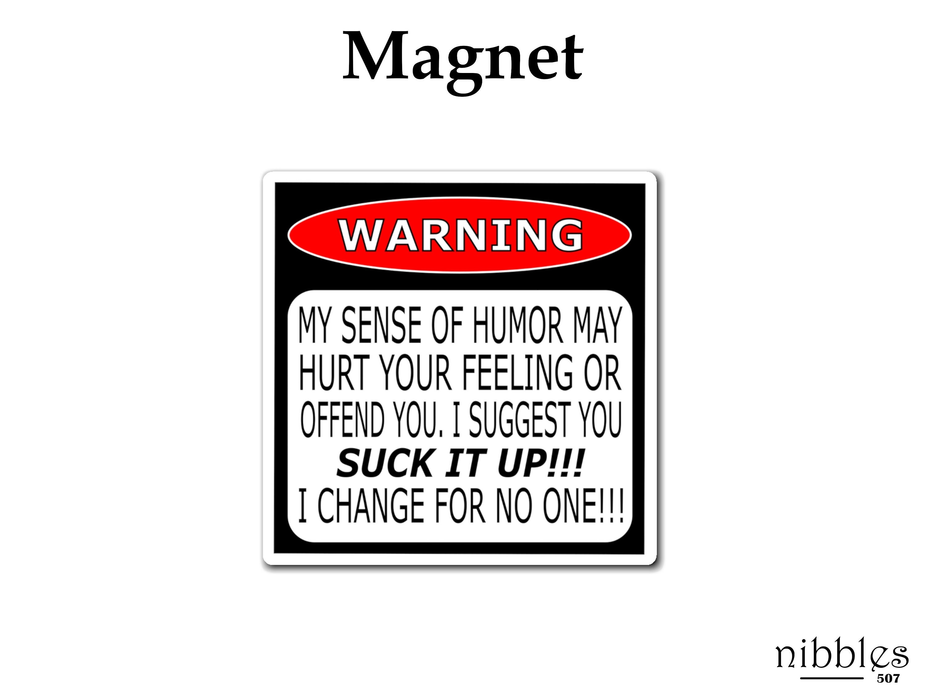 Offensive Humor Stickers Magnets Decal Fridge Magnet - Etsy