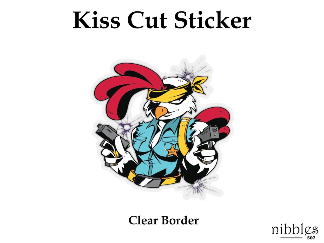 Rooster Cop Stickers Magnets Decal Fridge Magnet - Etsy