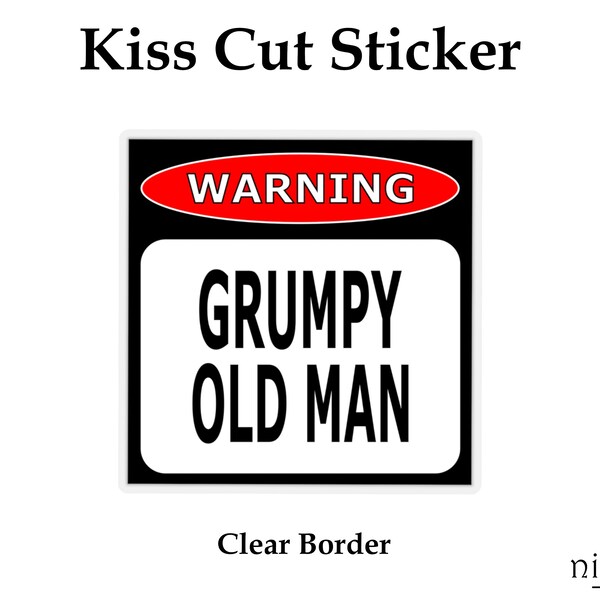 Grumpy Old Man Svg - Etsy