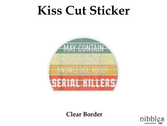Serial Killer Stickers Magnets Decal Fridge Magnet - Etsy