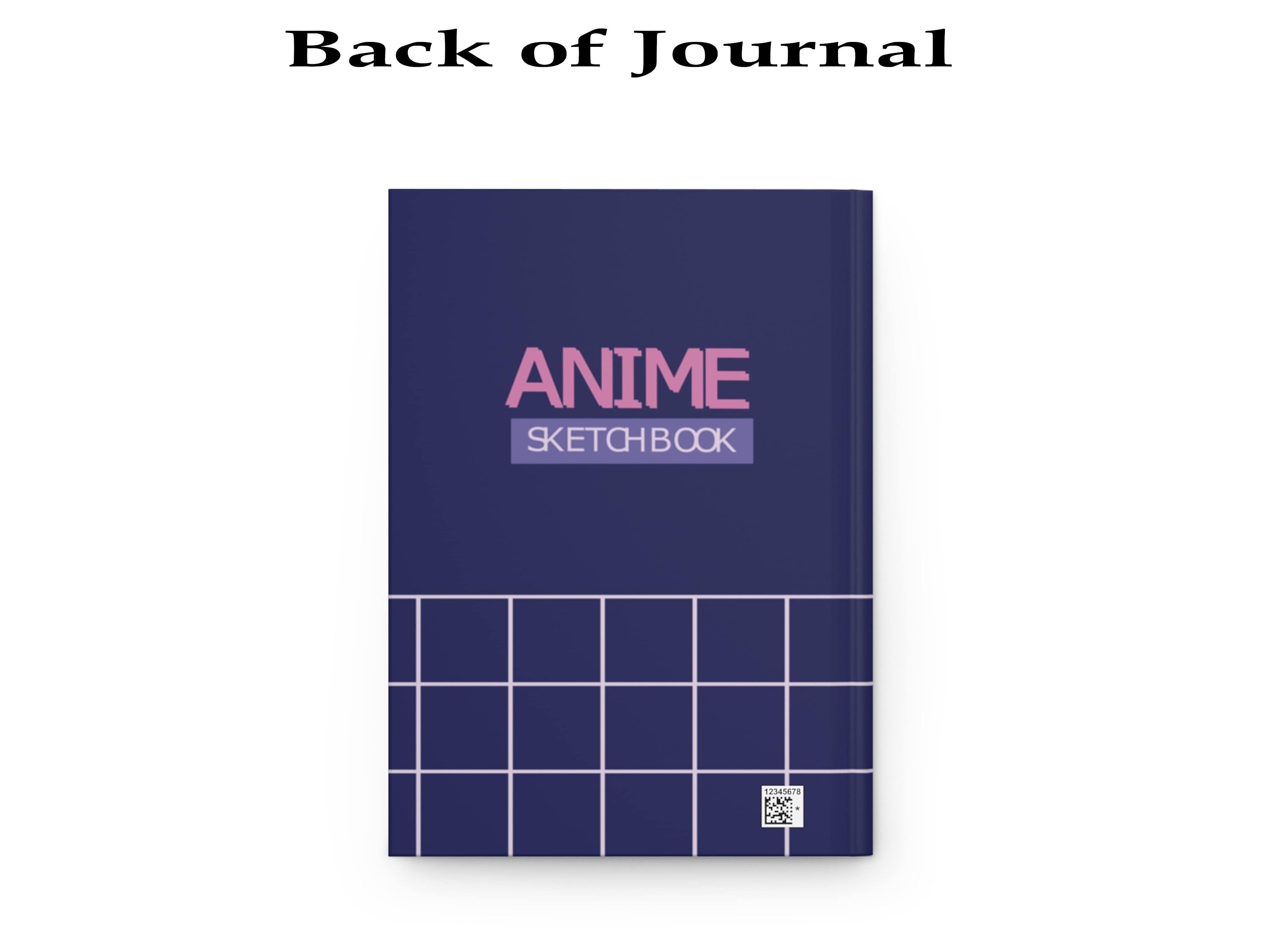 Anime Girl Hardcover Journal Kawaii Notebook Anime Manga Kawaii Lover ...