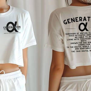Generations X, Y, Z & Alpha PNG Bundle: Retro Designs (digital Download ...