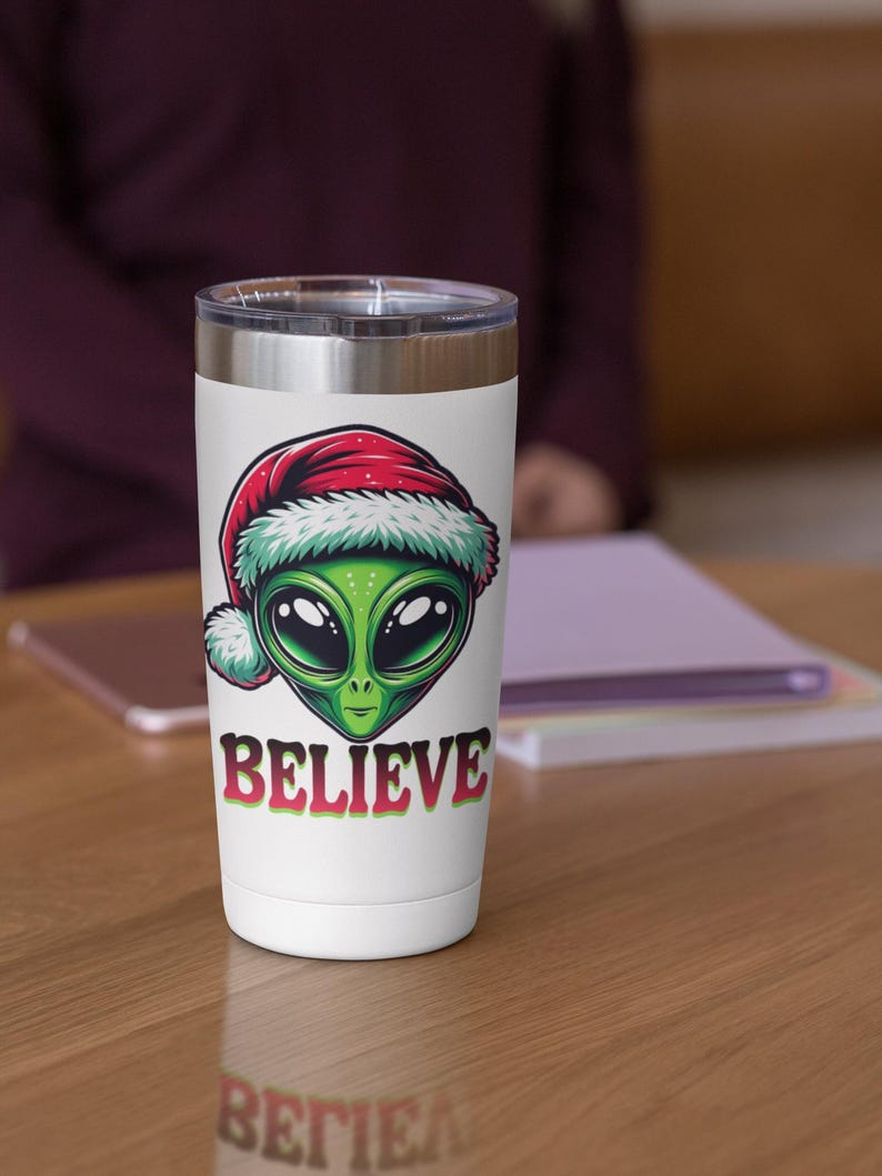 Cute Alien Christmas PNG, Santa Hat Clipart (digital Download) - Etsy