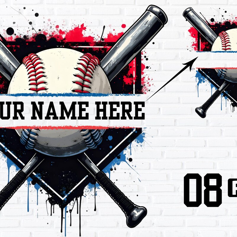 Baseball Sublimation Designs - Etsy