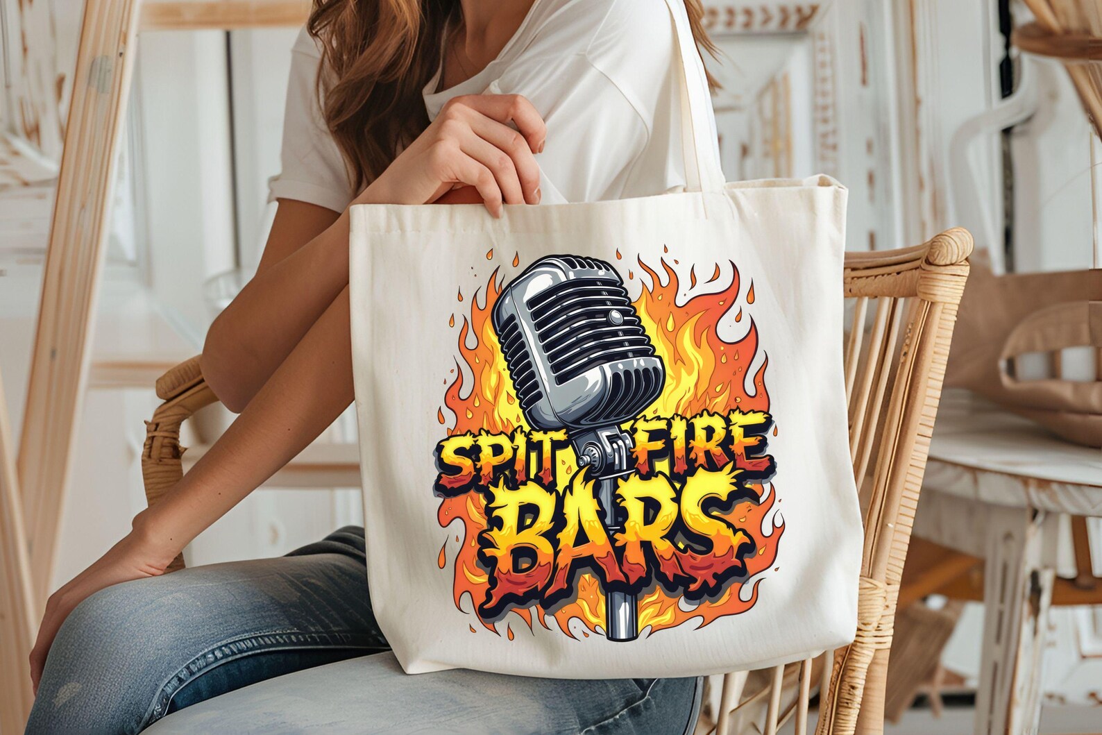 Spit Fire Bars PNG: Rap Microphone Clipart (digital Download) - Etsy