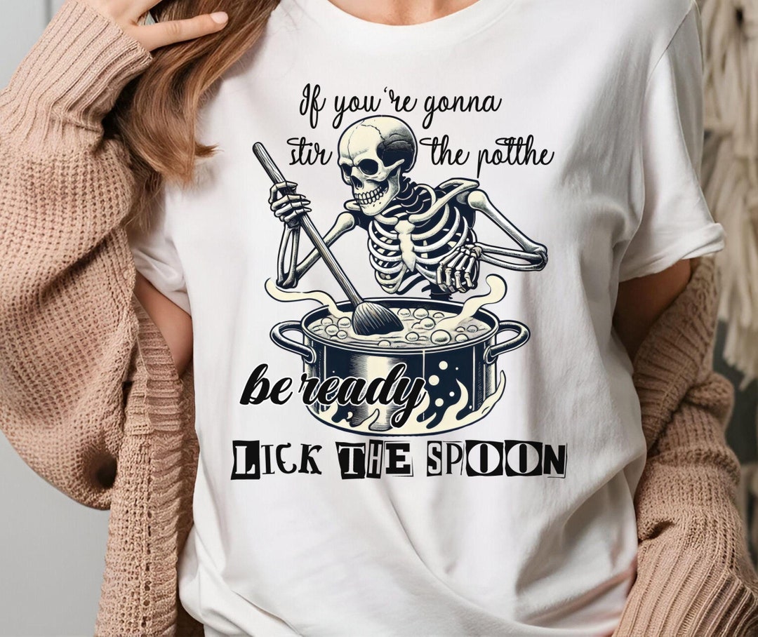 Funny Skeleton Stirring Pot PNG: Sarcastic Design (300 Dpi) - Etsy