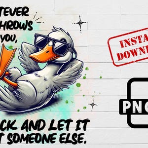 Funny Duck Meme PNG: Sarcastic Humor Clipart (digital Download) - Etsy