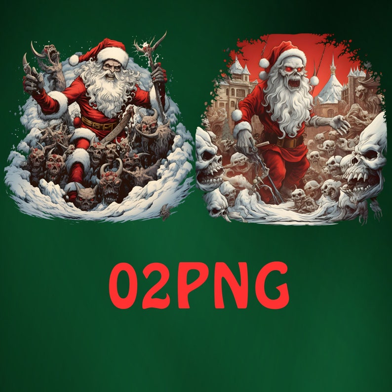Evil Santa Claus Png,sinister Santa Png,dark Christmas Santa Graphics ...