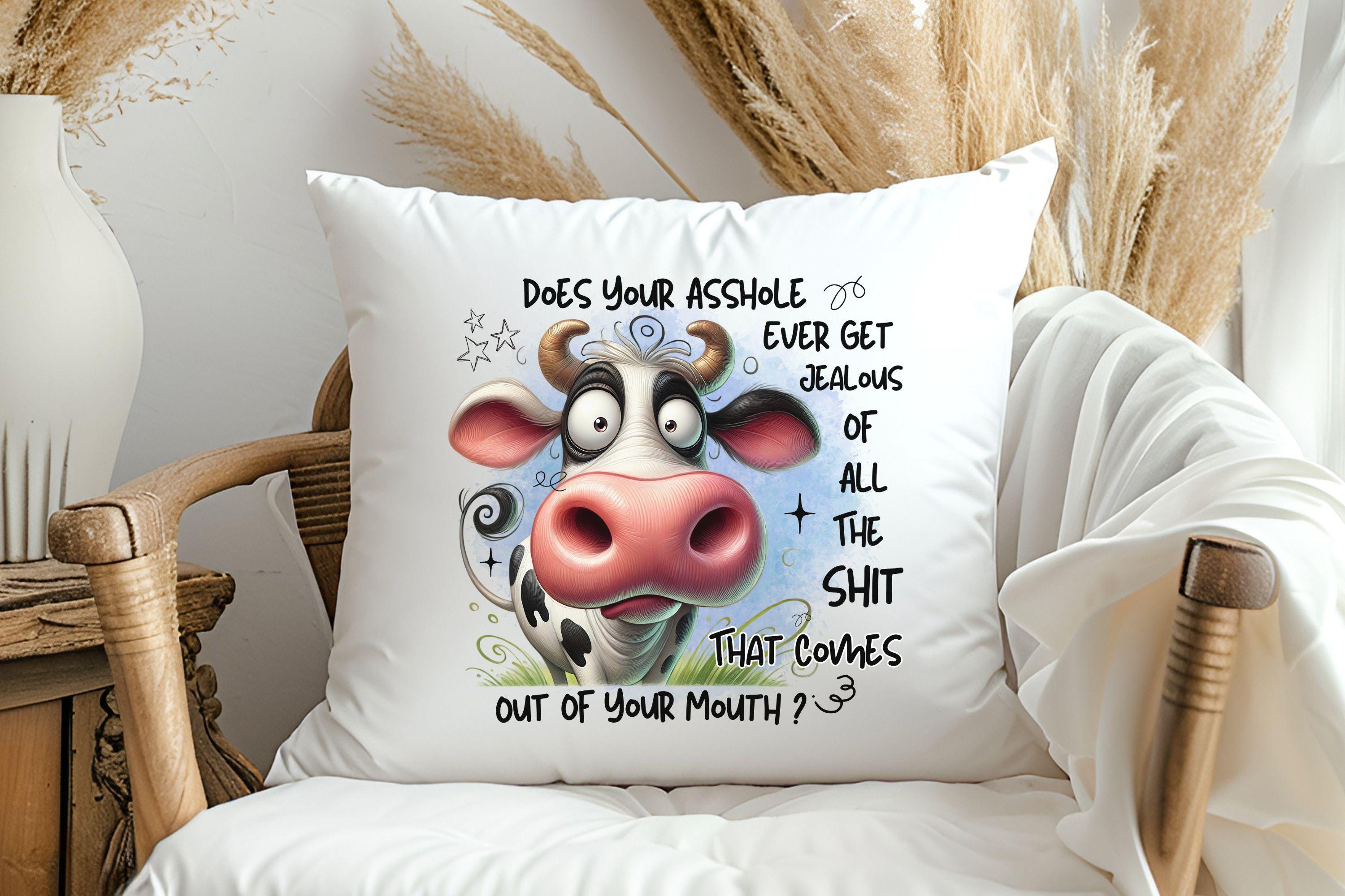 Funny Cow Sarcastic Quote PNG: Sweary Farm Humor (digital Download) - Etsy