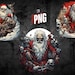 Evil Santa Claus Png,sinister Santa Png,dark Christmas Santa Graphics ...
