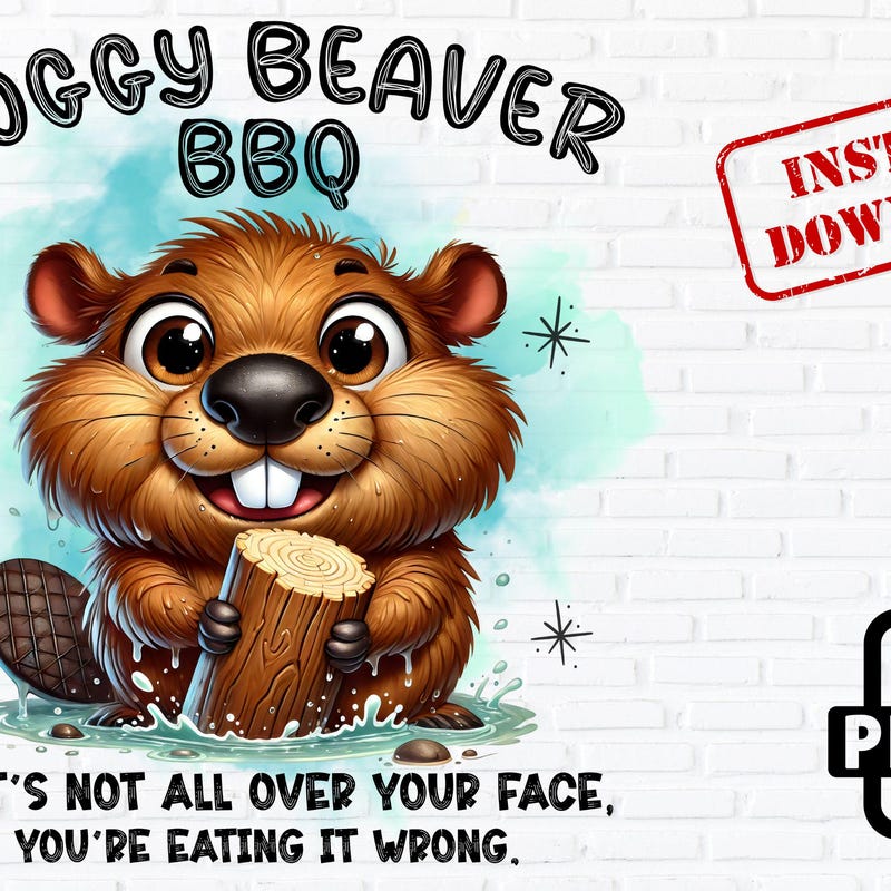 Dirty Beaver Svg - Etsy