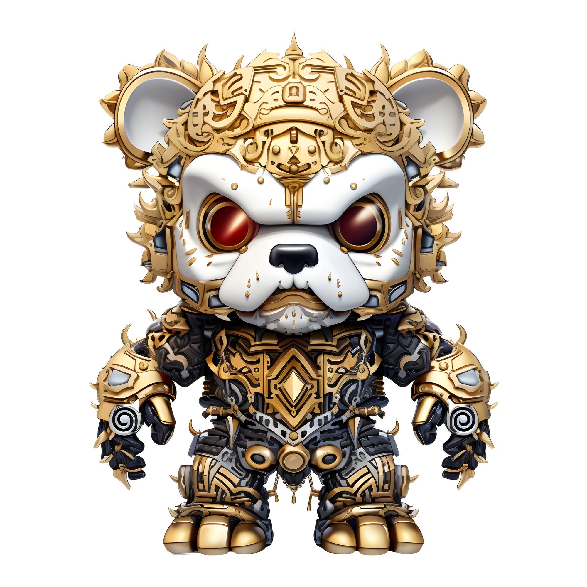 Robot Teddy Bear Png,mechanical Teddy,robot Plush Bear Digital Download ...