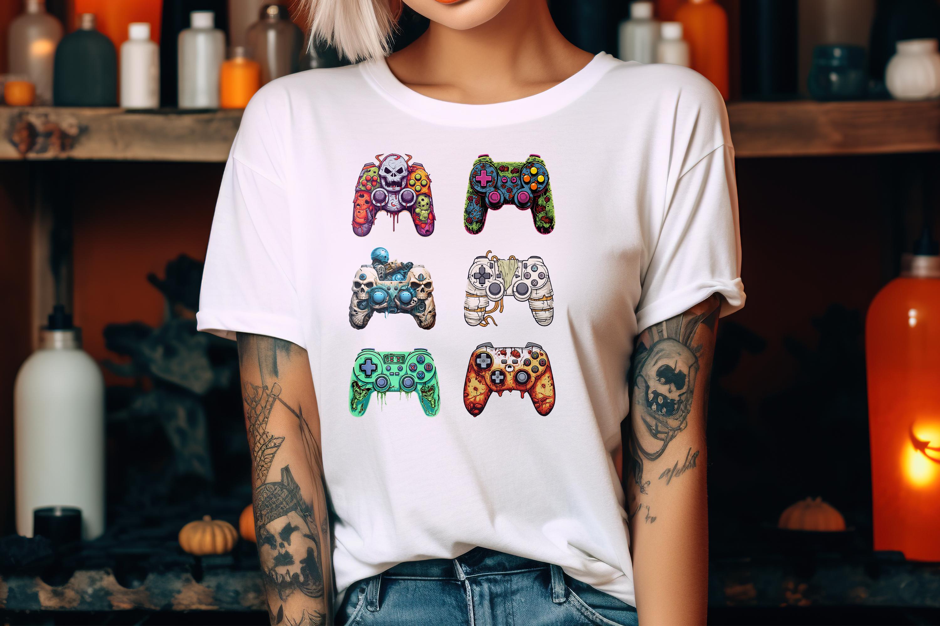 Creepy Halloween Gaming Controllers PNG Set (personal Use) - Etsy