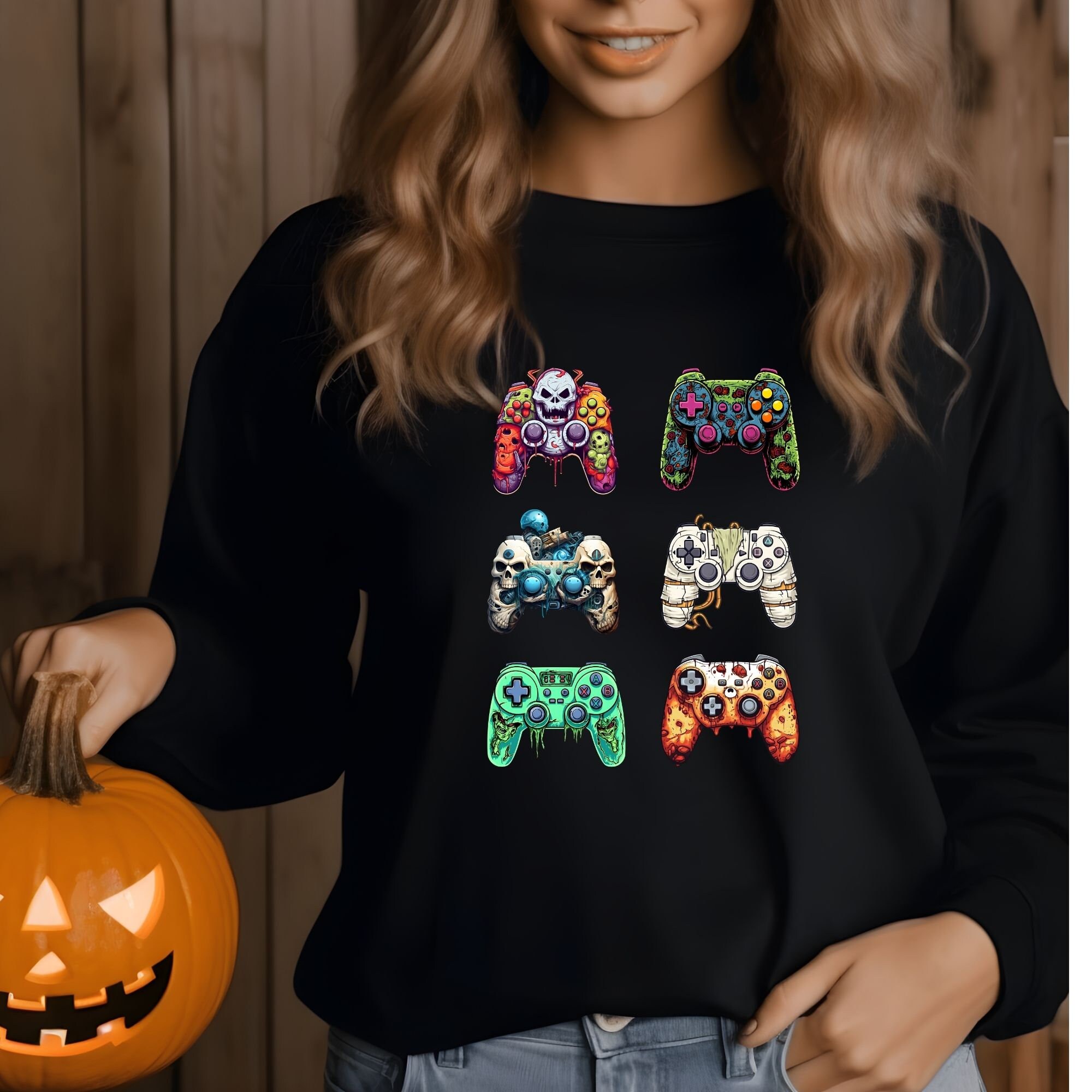 Halloween Gaming Controllers Pngcreepy Gaming Controllers - Etsy