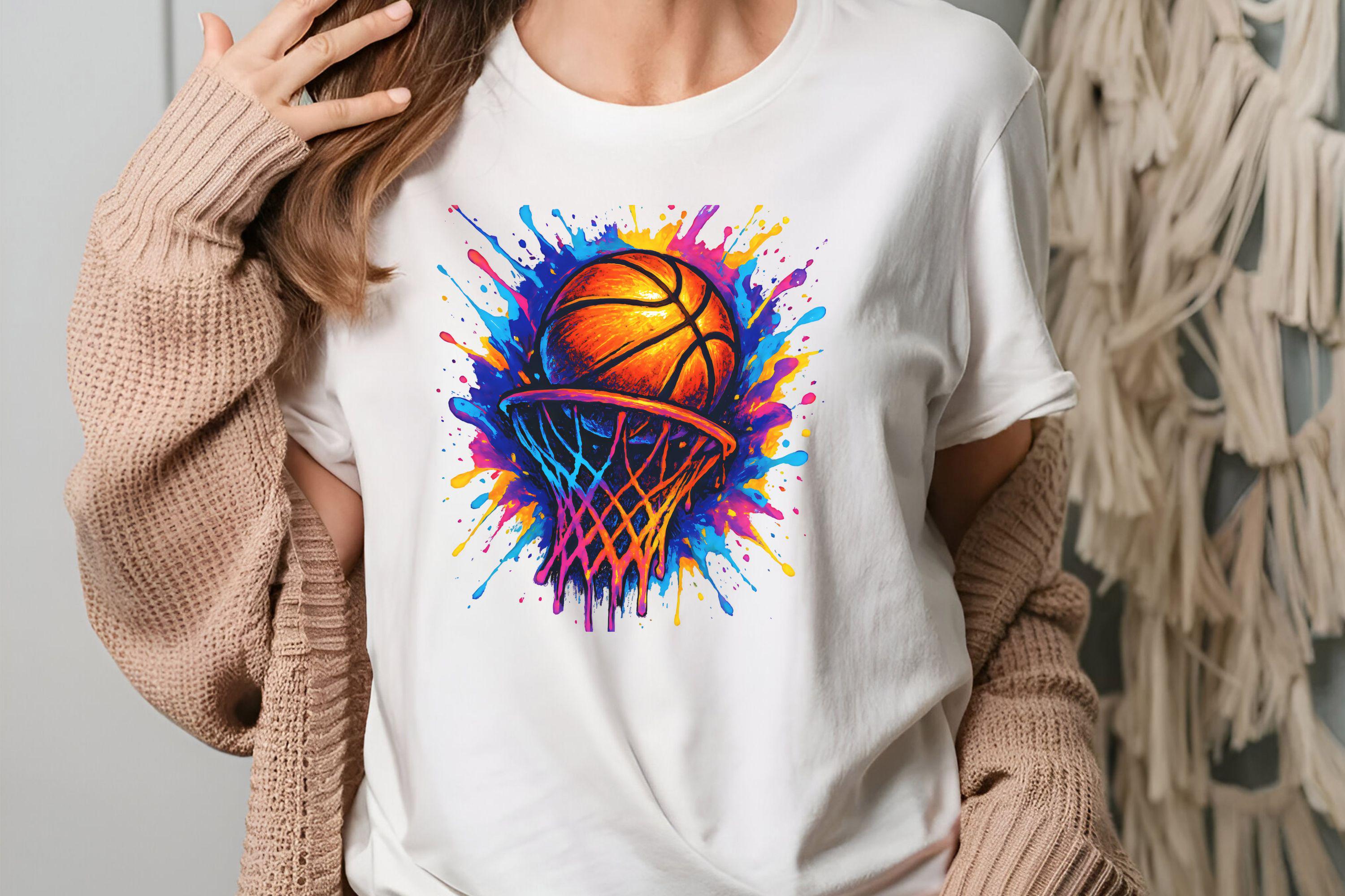 Grunge Basketball Hoop PNG: Dripping Splash Art (digital Download) - Etsy