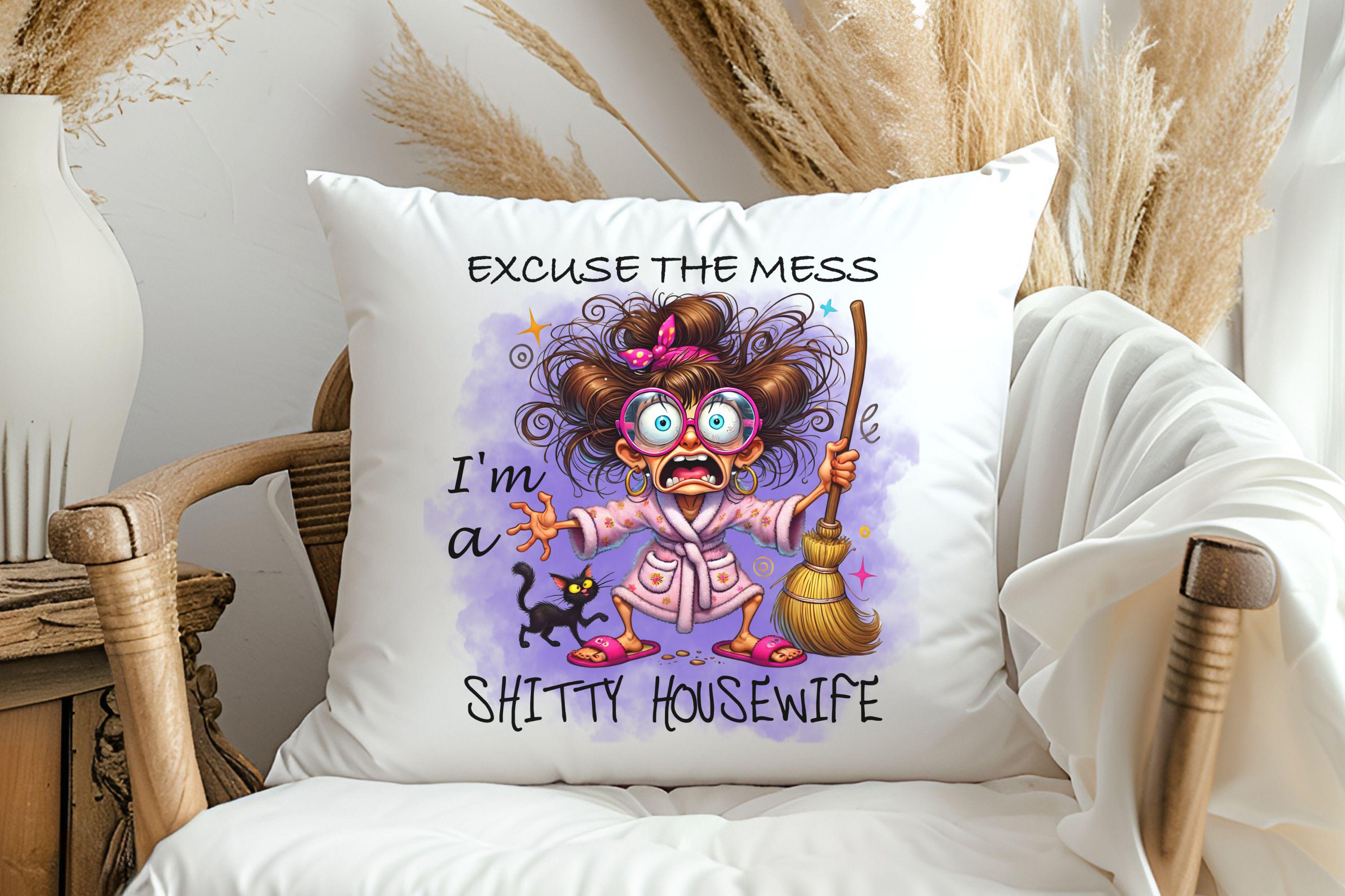 Funny Housewife PNG: Messy Mom Life Clipart (digital Download) - Etsy