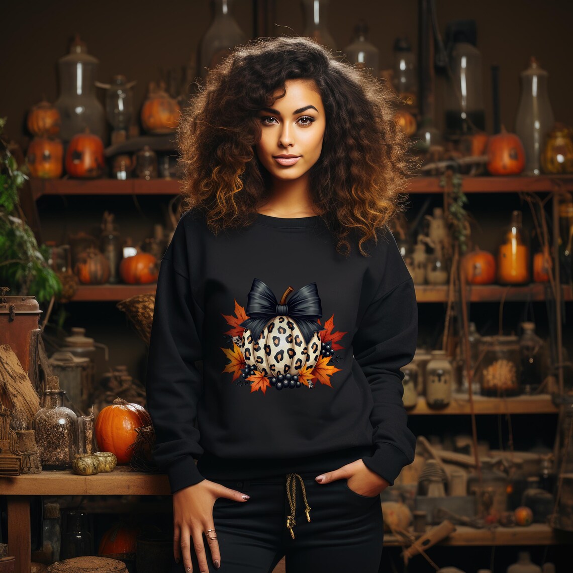 Leopard Pumpkin PNG Bundle, Fall Sublimation Design (digital Download ...