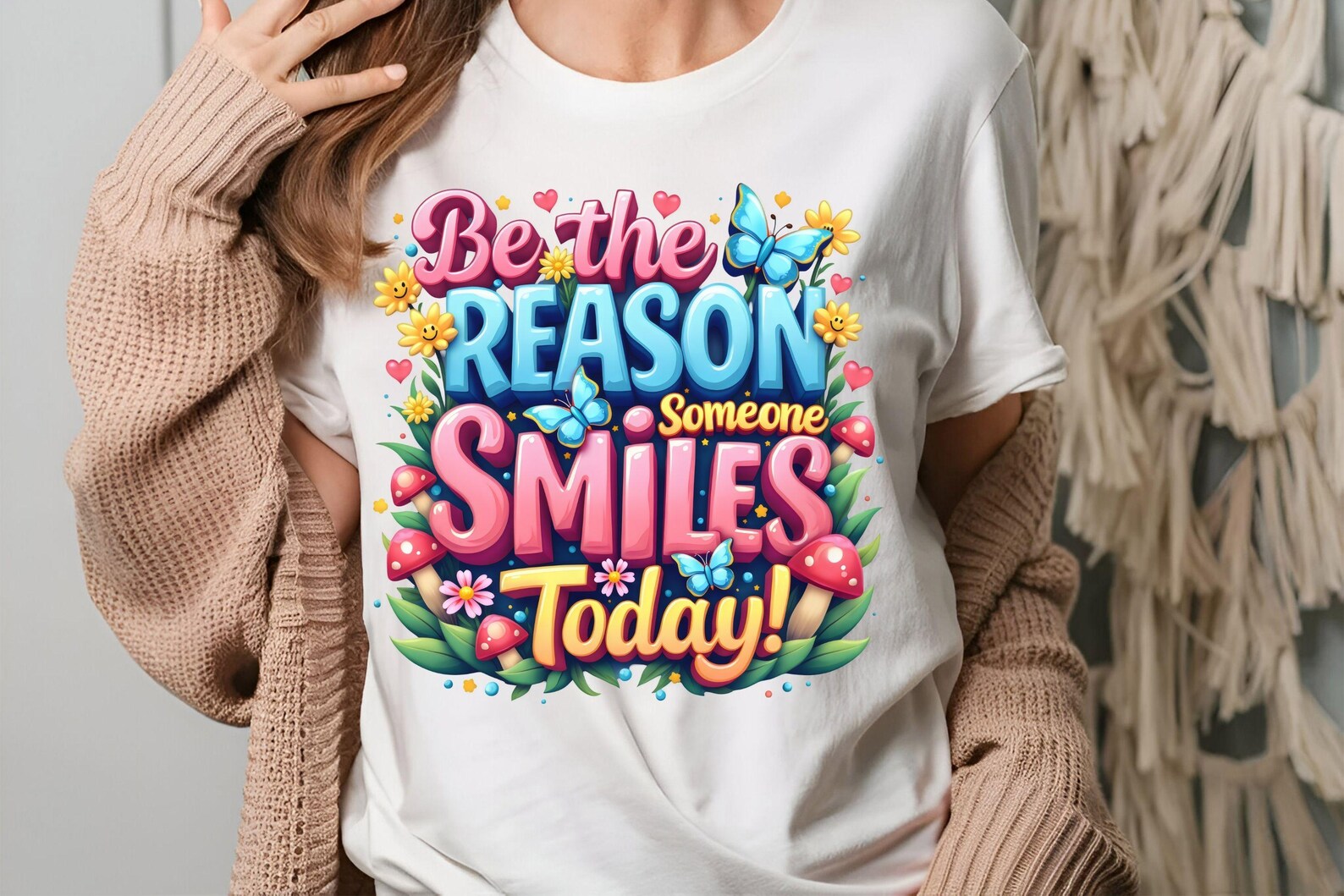 Positive Affirmation PNG Bundle: Inspirational Quote Designs (digital ...