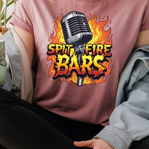 Spit Fire Bars PNG: Rap Microphone Clipart (digital Download) - Etsy