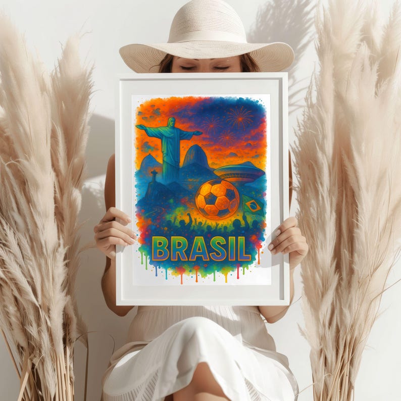 Brazil Football PNG: Rio Stadium Art, Soccer Clipart (digital Download ...