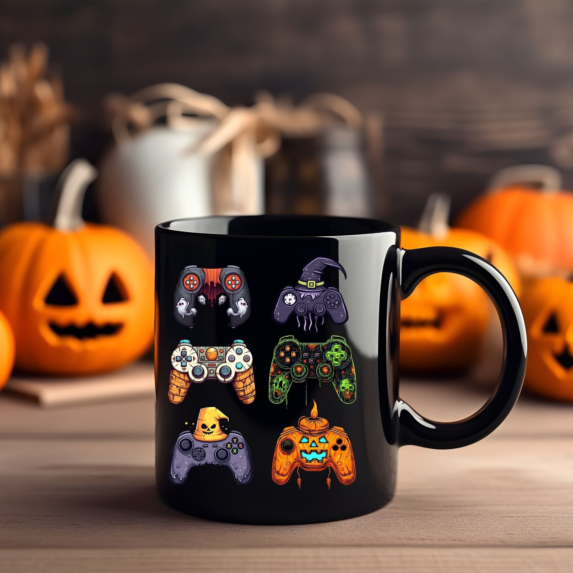 Halloween Gaming Controllers Pngcreepy Gaming Controllers - Etsy
