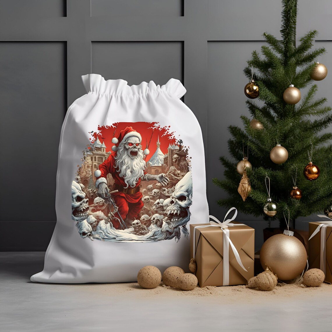 Evil Santa Claus Png,sinister Santa Png,dark Christmas Santa Graphics ...