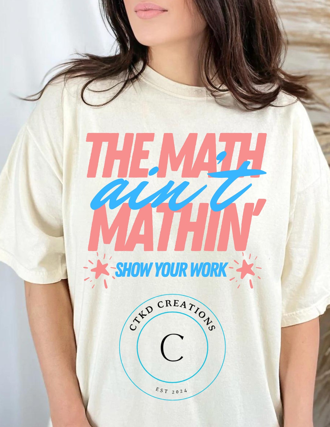 The Math Ain't Mathin' SVG: Teacher Shirt Design (digital Download) - Etsy