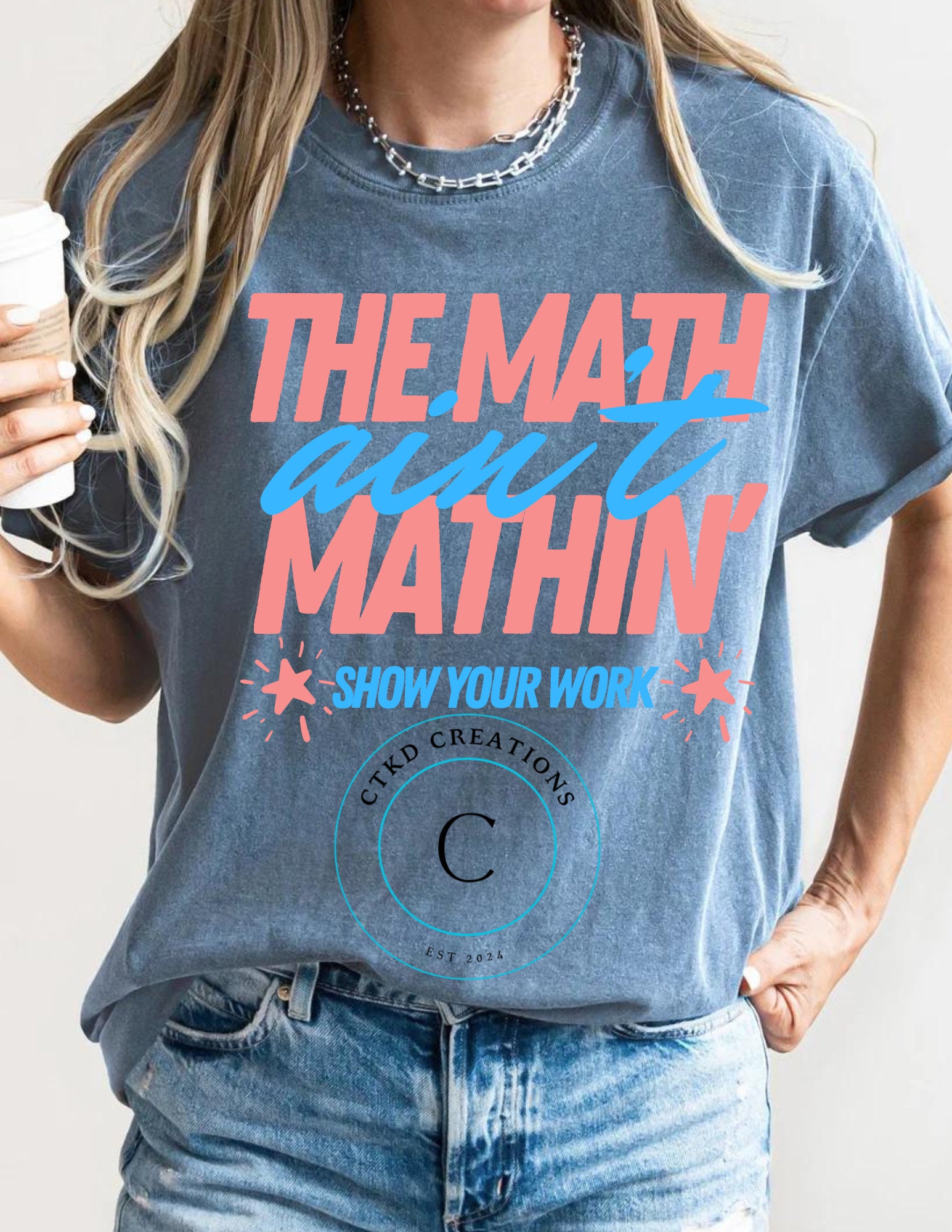 The Math Ain't Mathin' SVG: Teacher Shirt Design (digital Download) - Etsy