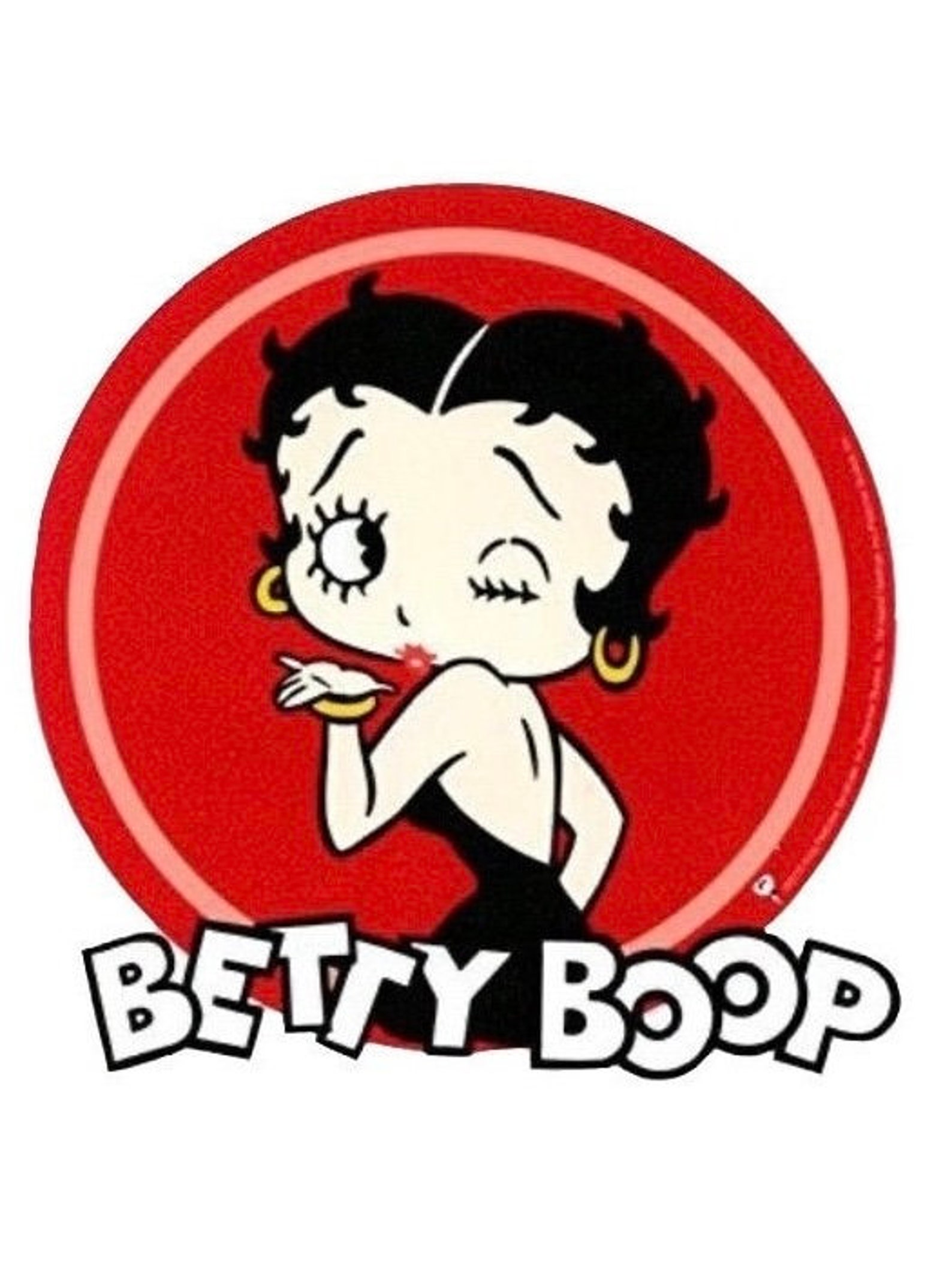 Betty Boop Sticker - Etsy