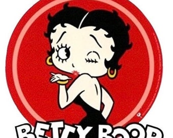 Betty Boop Sticker - Cute Stickers, Winking Girly Cute Fun Decal for ...