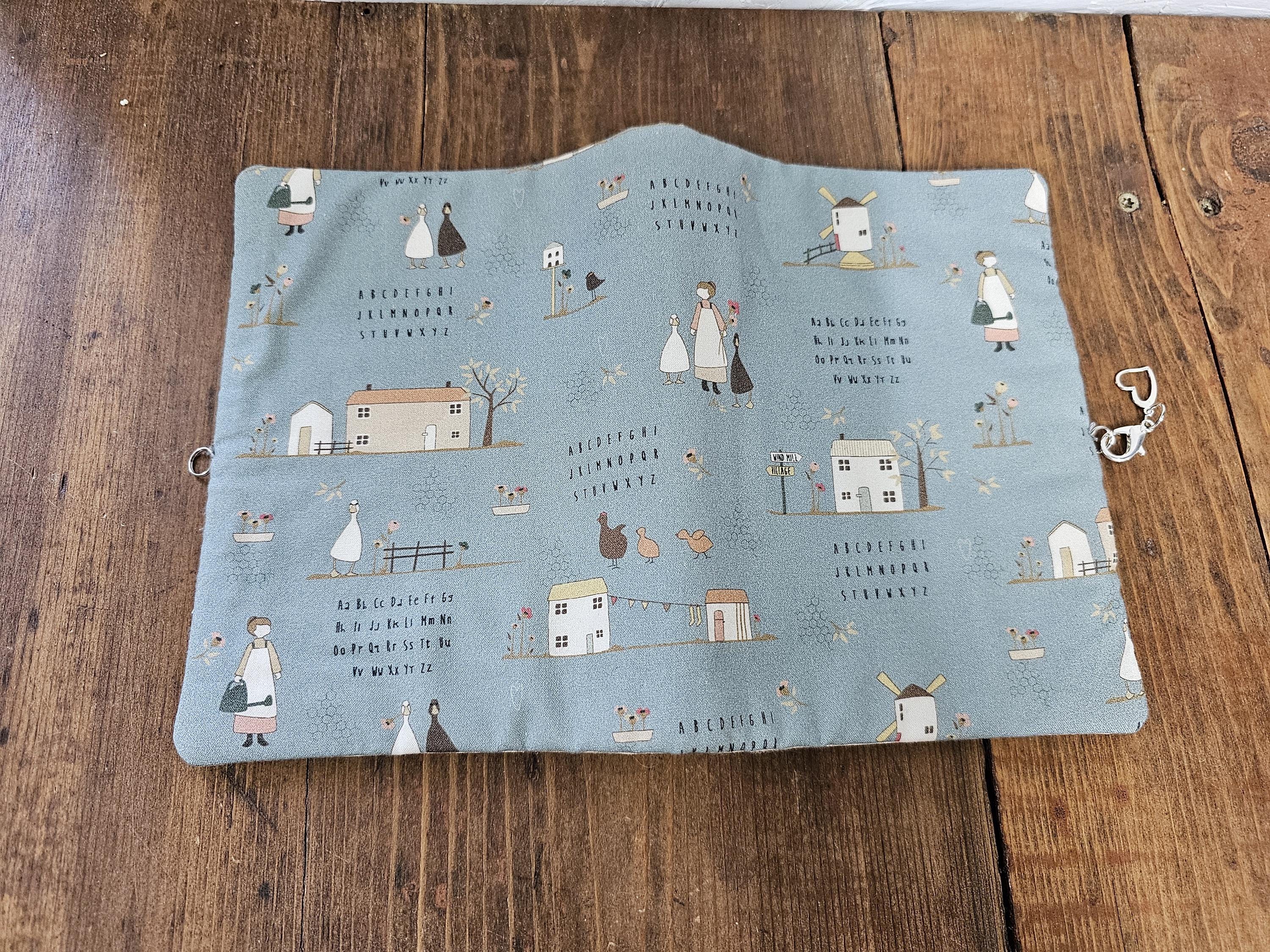 Note Book Cover - Notebook Included - Medium 7" X 11" Open - 100% ...