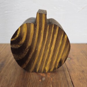 Wooden Pumpkin Wizard Mouse - Chunky - Rustic - Shabby Chic - Fall ...