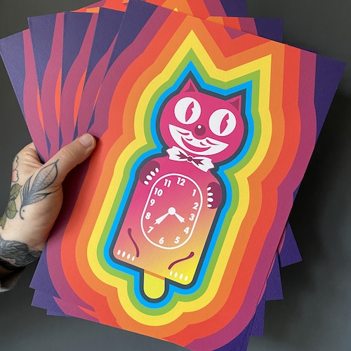 Kit Cat Clock Pin | Etsy