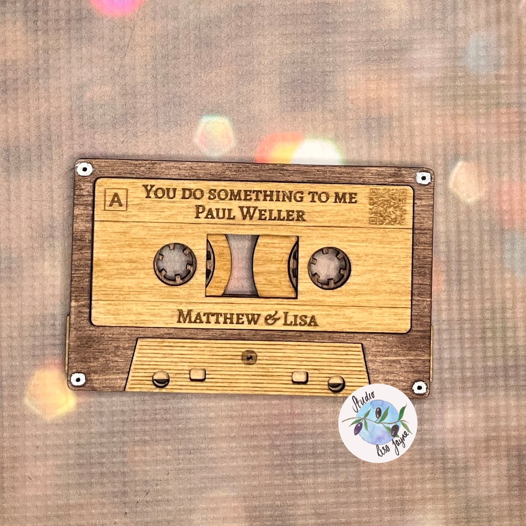 Personalised Mixtape Cassette Wooden Home Decor - Etsy