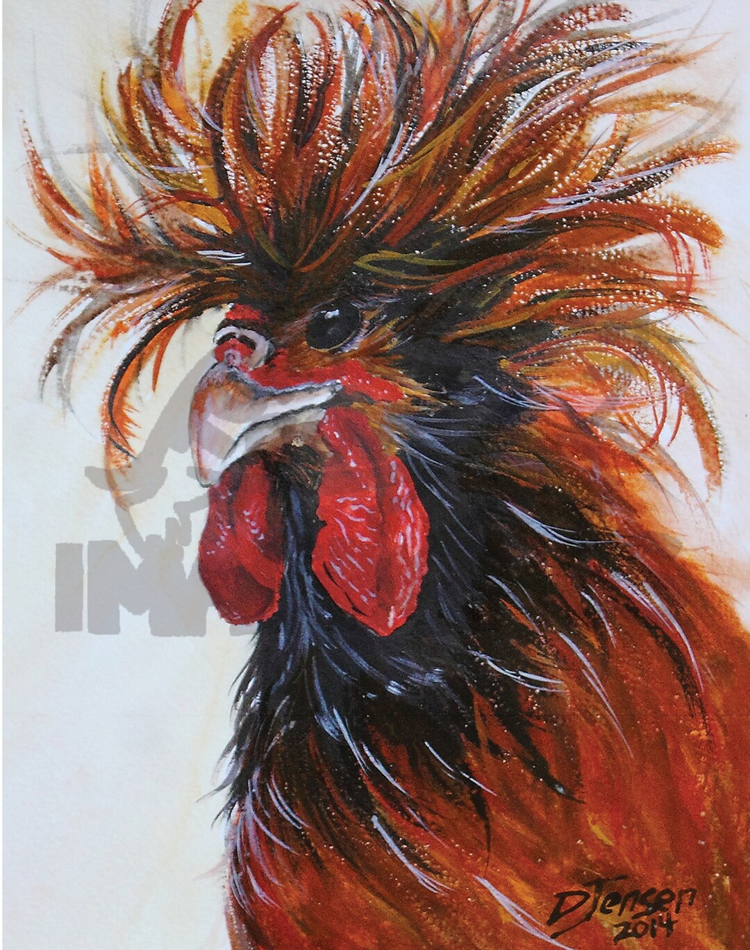 Pavalovskay Rooster Giclee Prints - Etsy