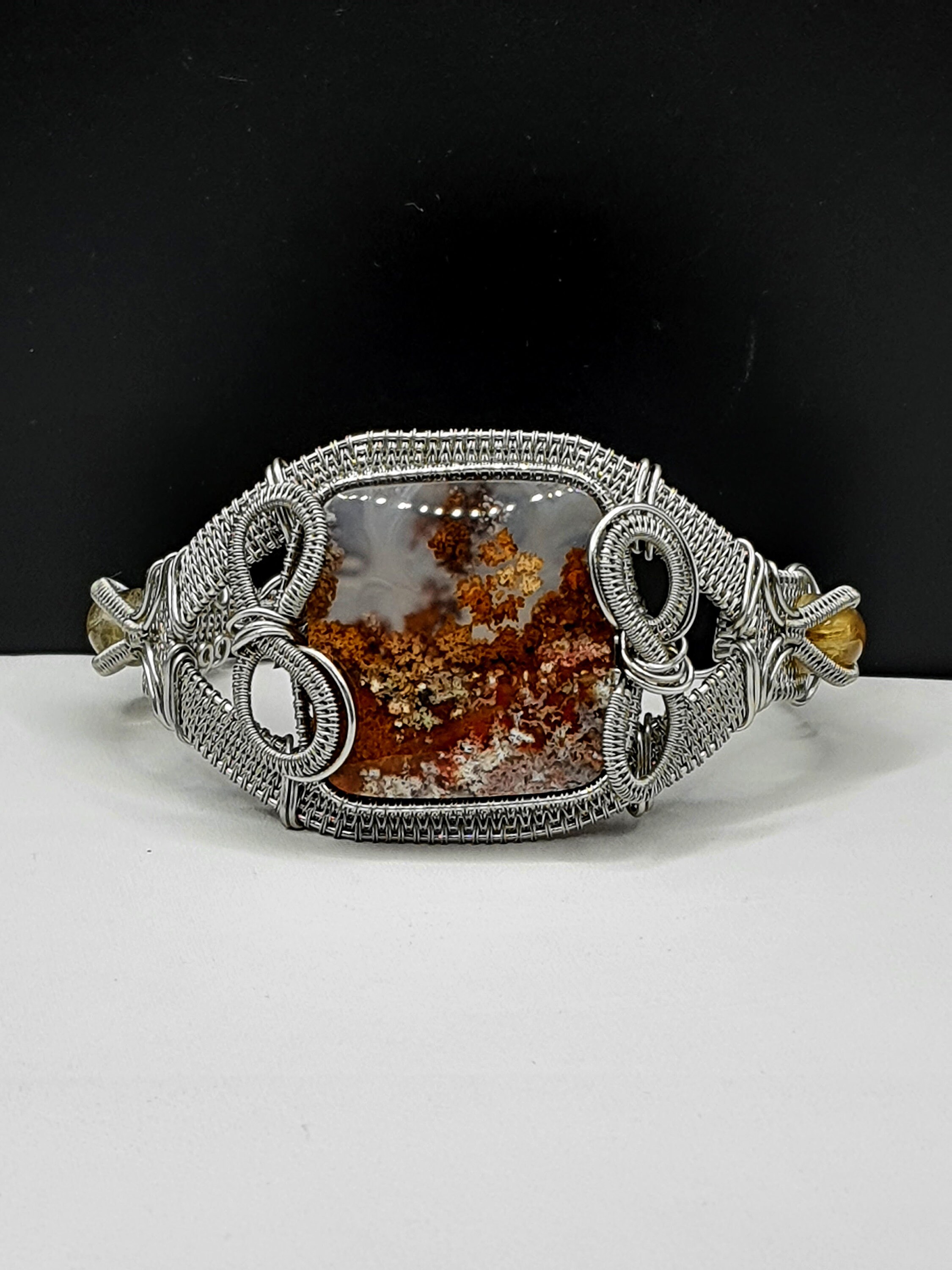 Tutorial Wire Weave Bracelet Detailed Tutorial Wire Art Making Bracelet ...