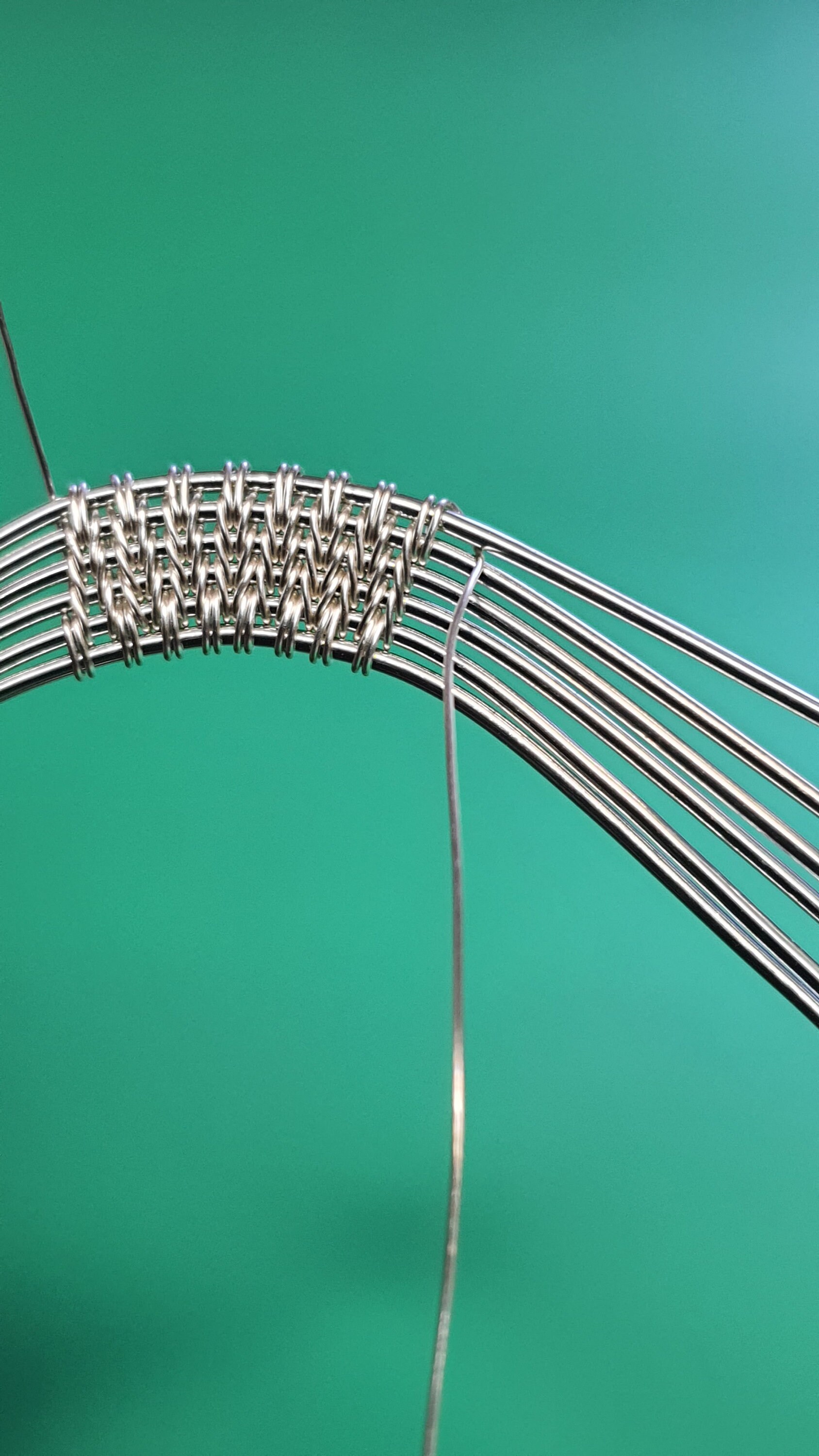 Wire Weave Bracelet Tutorial for Download in PDF Format Step by Step ...