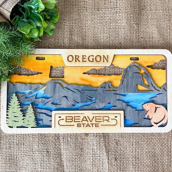 National Park License Plates - Etsy