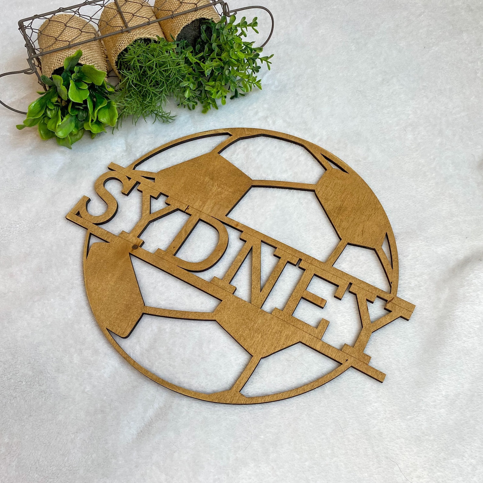 Soccer Name Sign Wood Soccer Sign Soccer Gift Soccer Wall - Etsy