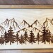 Wood Mountain Scene, Mountain Scape, Wooden Forest, Wood Forest Scene ...