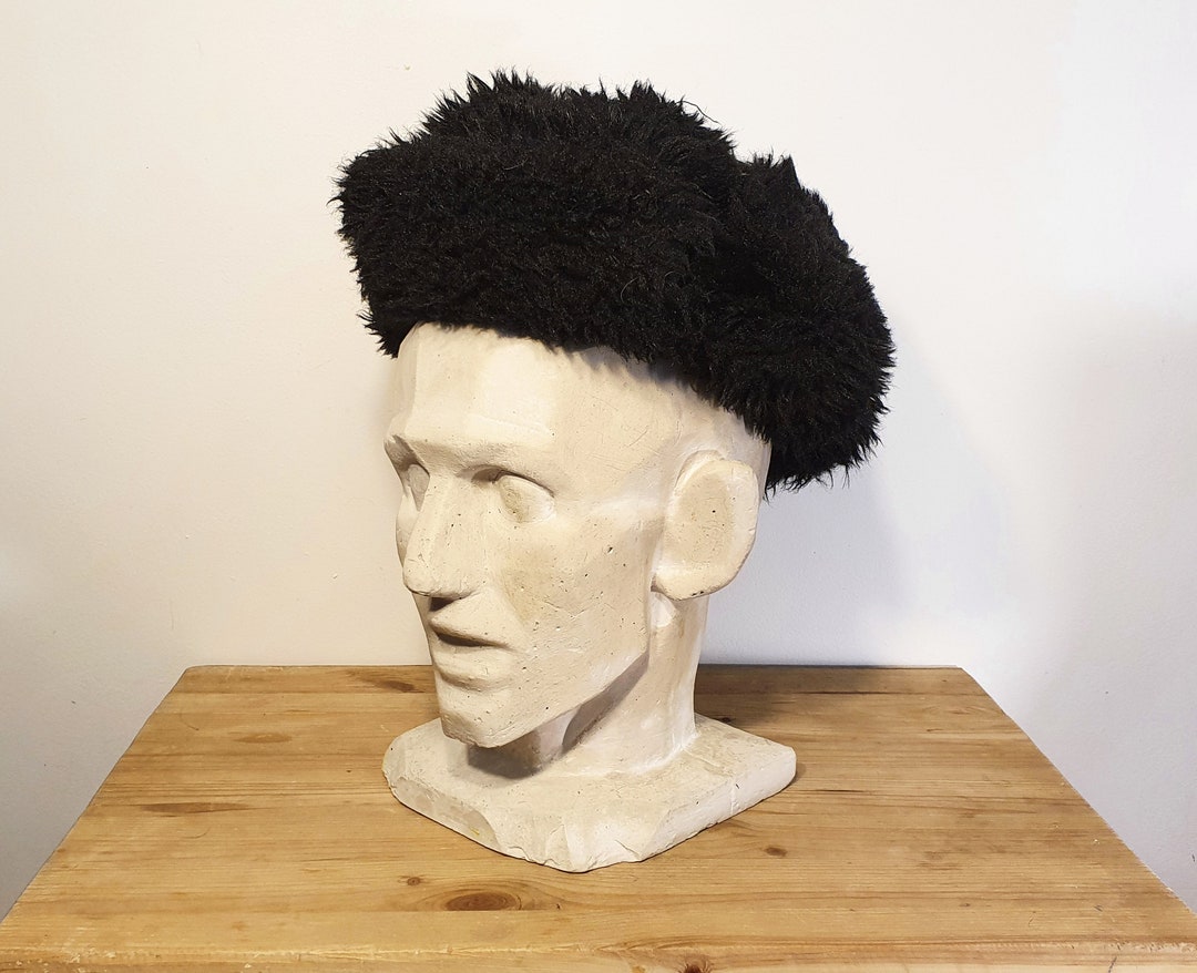 Soviet Winter Hat Ushanka, Vintage USSR Workers Hat With Ear Flaps, Hat ...