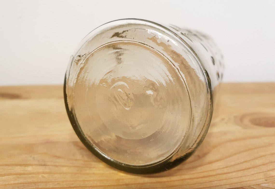 Vintage Baby Feeding Bottle, Milk Bottle, Soviet Era White Glass ...