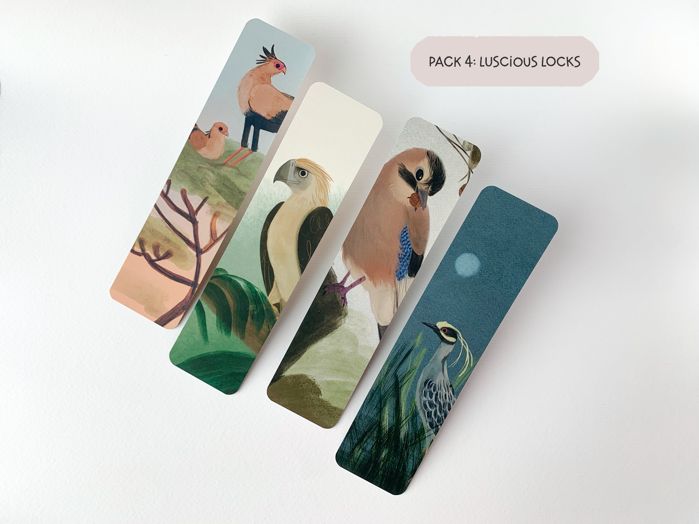 Artist Bookmarks // Birdwatching Gifts // Cute Parrots & Birds ...
