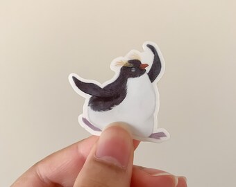 Macaroni Penguin - Etsy
