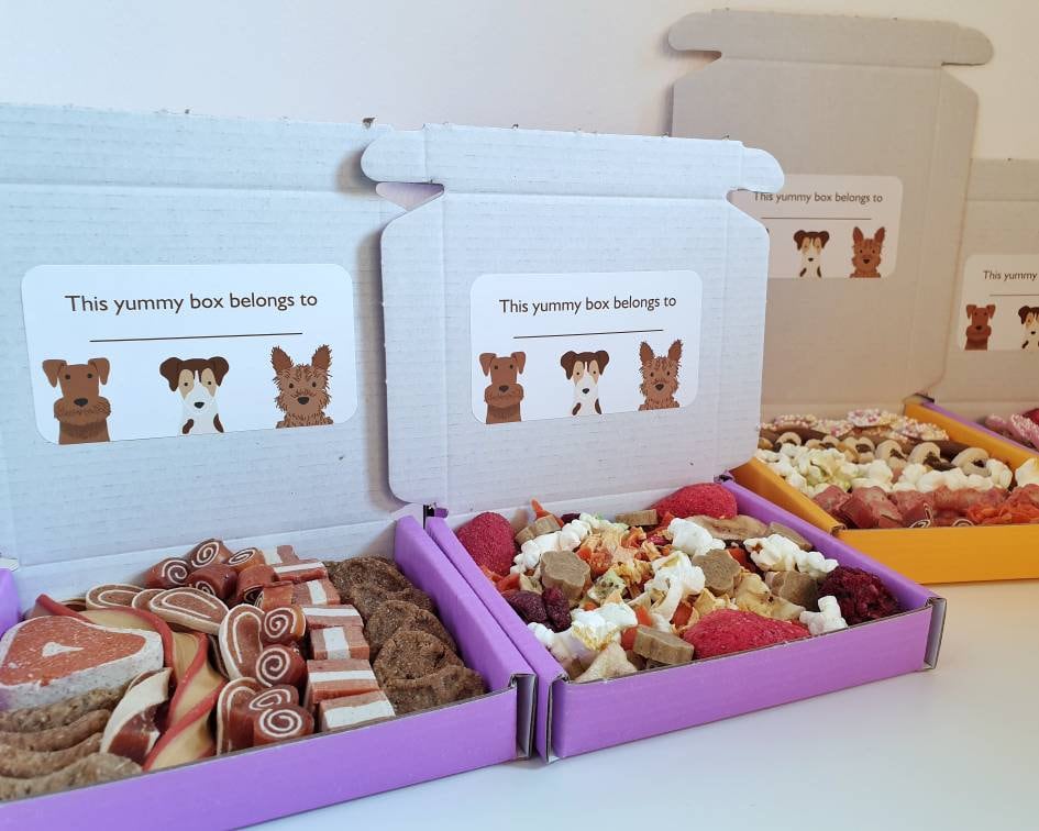 Dog Treat Box Specialty Gourmet Dog Treats Pick N Mix Dog - Etsy UK