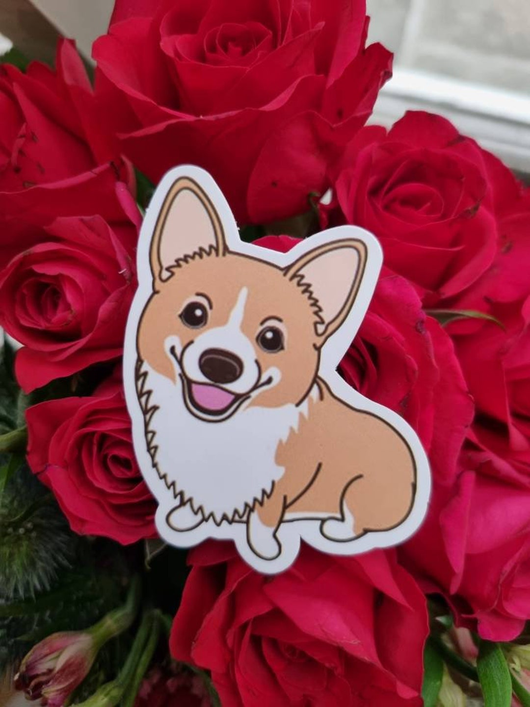 Corgi Stickers, Corgi Breed Stickers, Dog Decals, Dog Stickers, Phone ...